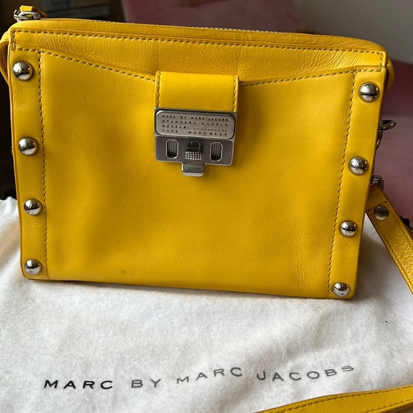 Marc By Marc Jacobs | Bags | Marc By Marc Jacobs Yellow Crossbody ...